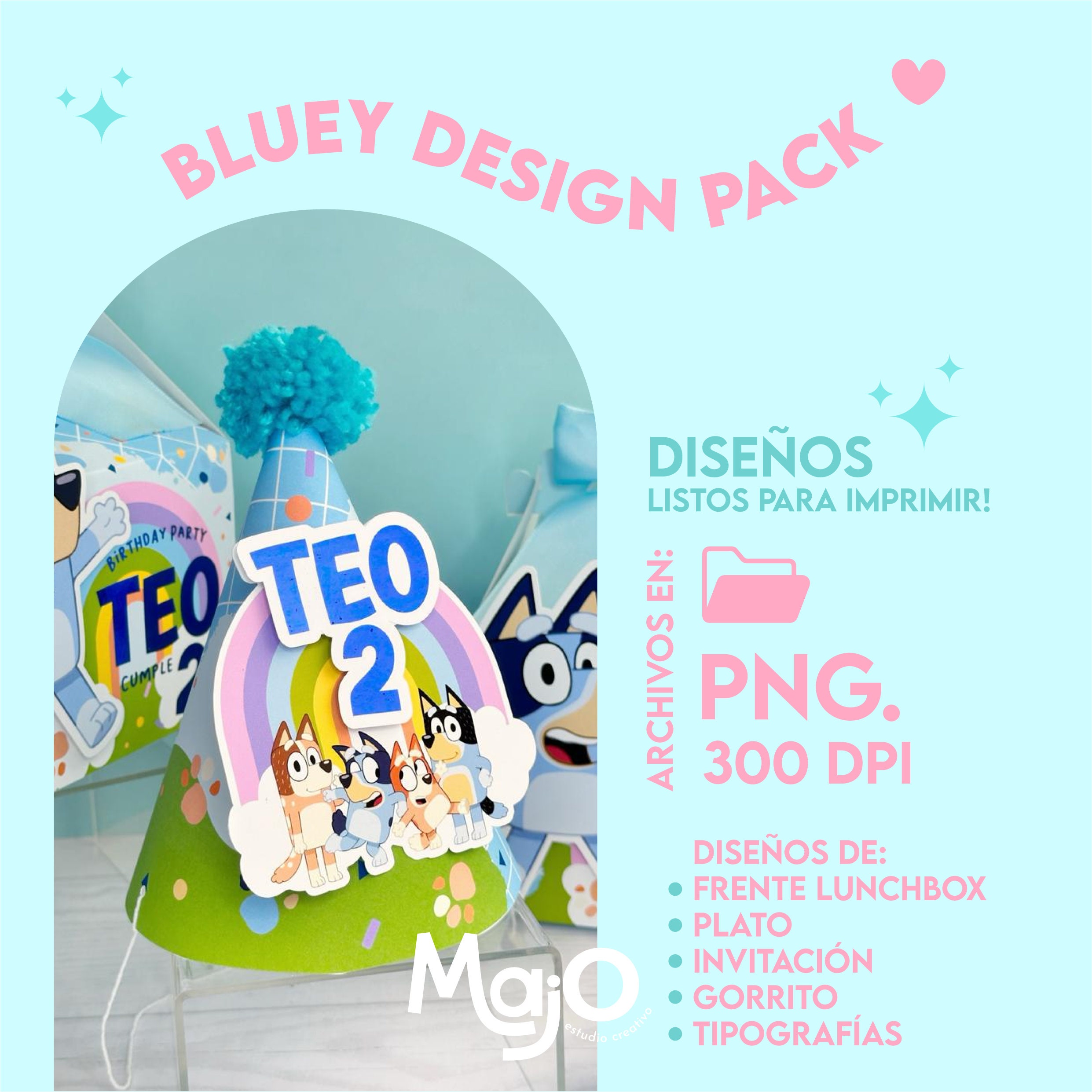 BLUEY DESIGN PACK - Etsy
