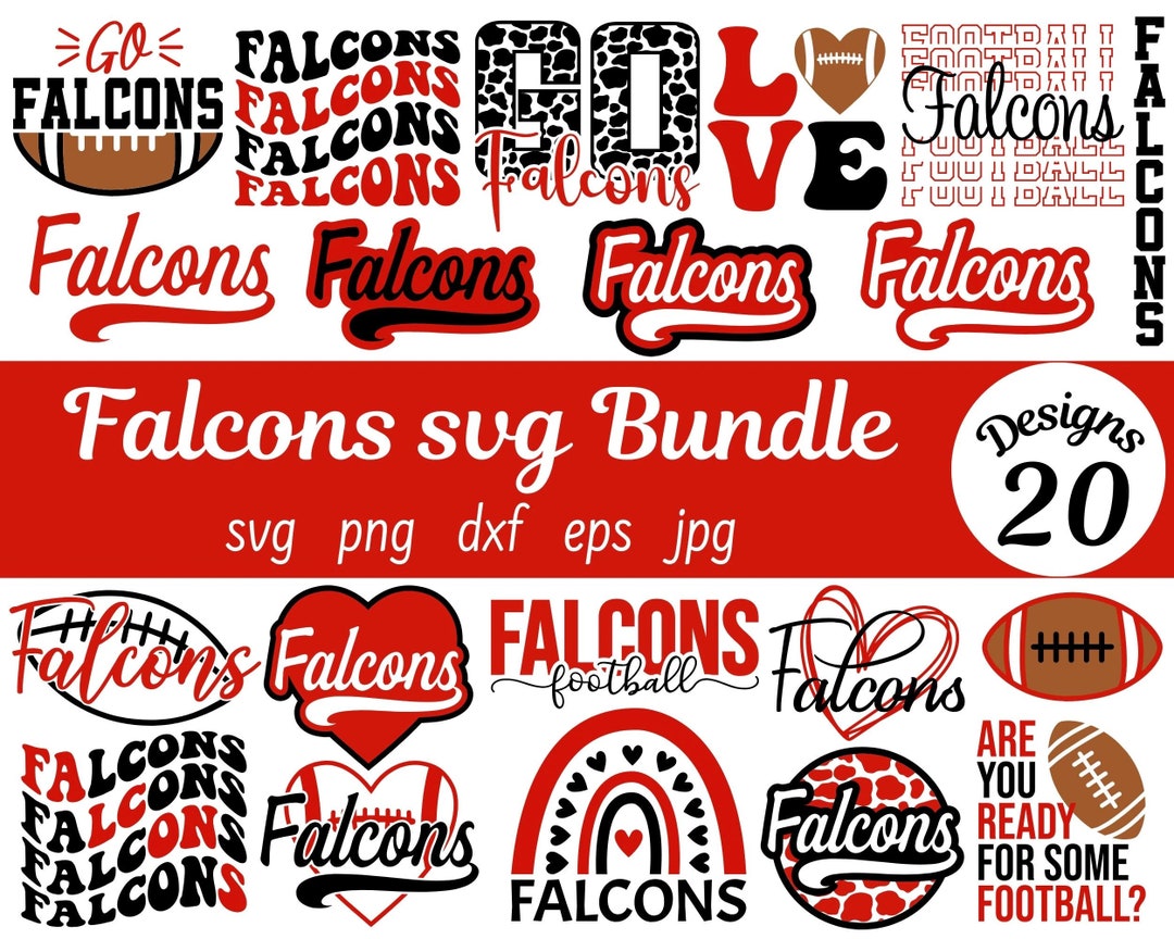 Go Falcons Svg Bundle, Falcons Png Bundle, Falcons Shirt Svg, Instant ...
