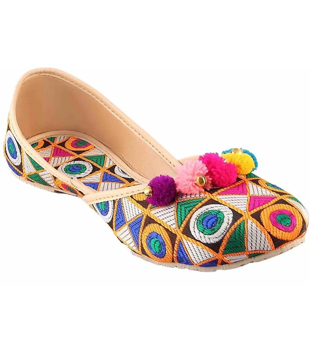 Sonia Collections Women's Jutti Belly Rajsthani Jutti, Slippers ...
