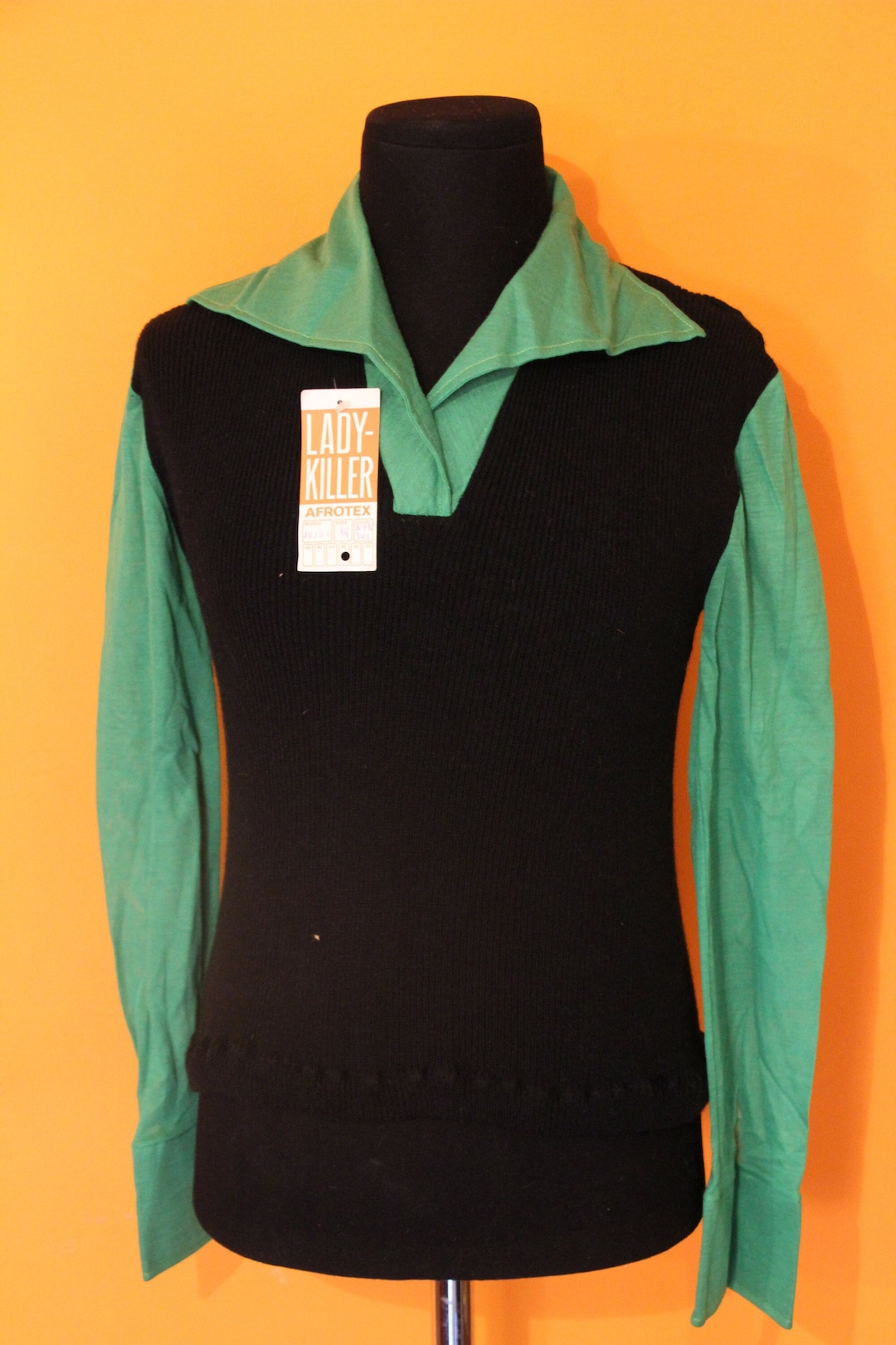 Vintage Polo, Long Sleeve, Deadstock, Mod, Sixties, 1960's - Etsy