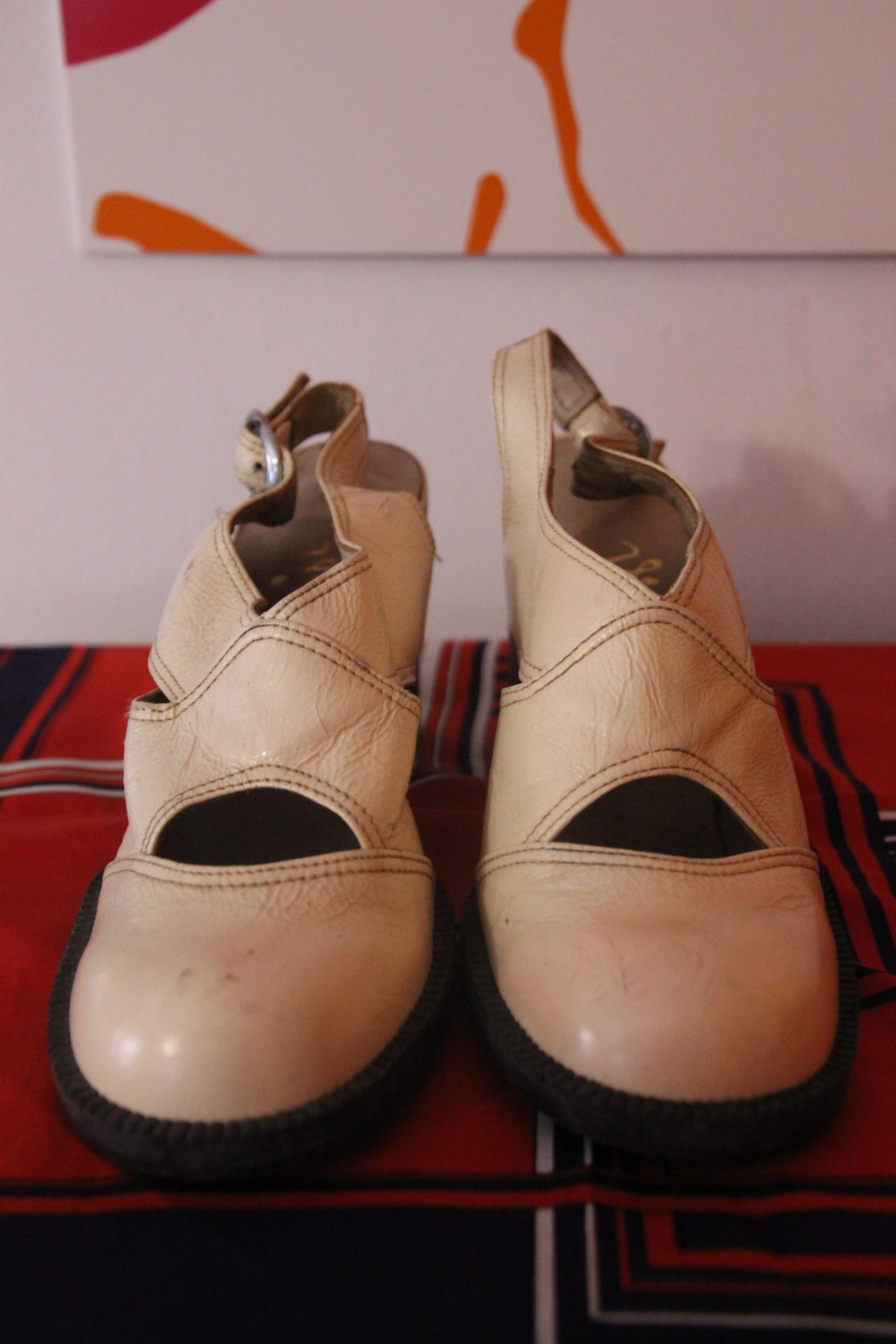 Vintage Mod Shoes, Size 37, Slingback, 70s Shoes, Platform Shoes, Slade ...