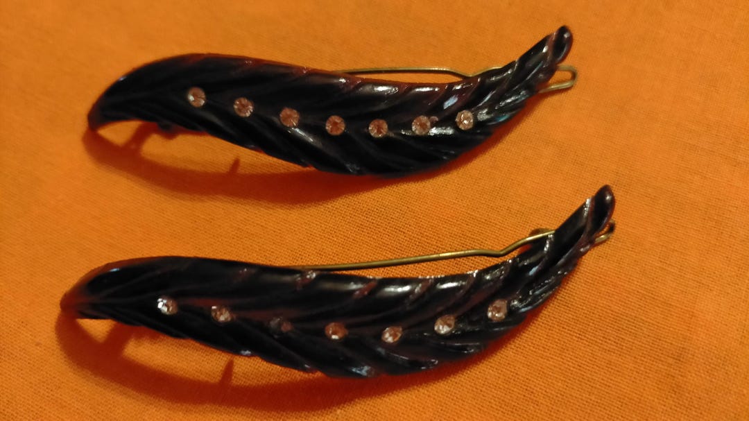 Vintage Hair Clip , 50s Hair Clip, 60s Hair Clip , Deadstock Hair ...