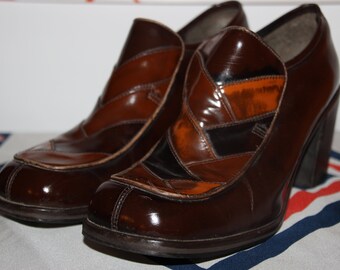 70s Platform Shoes Men - Etsy