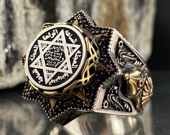 Seal of Solomon Ring - Etsy