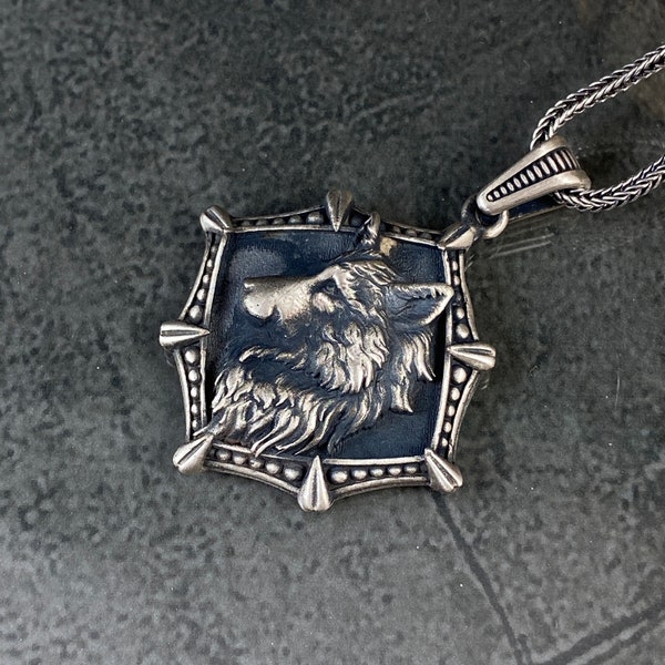 Wolf Necklace - Etsy