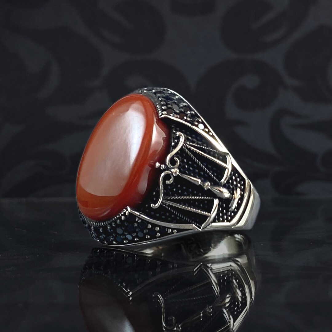 Handmade Libra Silver Ring, Gift for Lawyer, Justice Ring, Graduation ...
