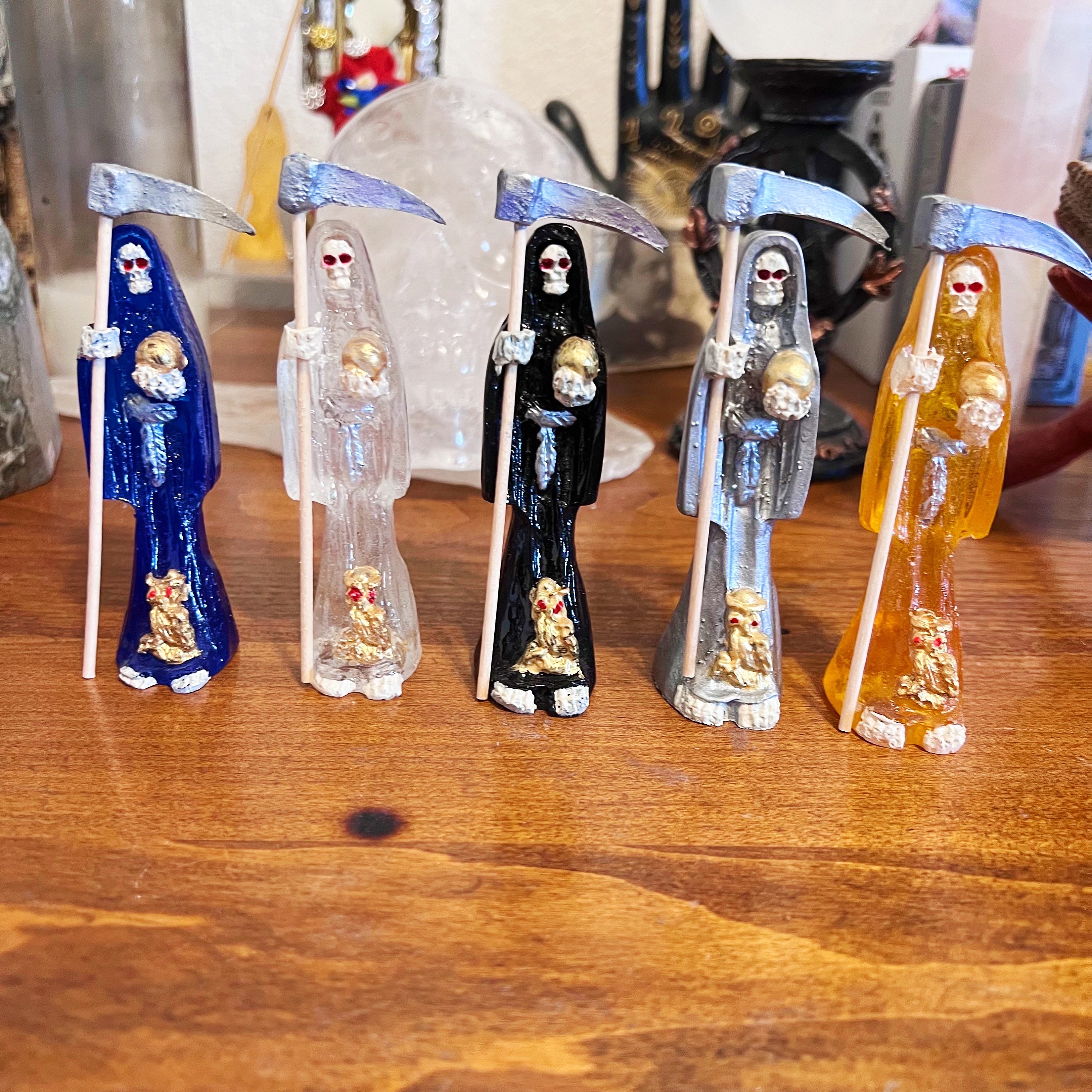 Fixed Holy Death Santa Muerte Statue 3.5 3 1/2 - Etsy