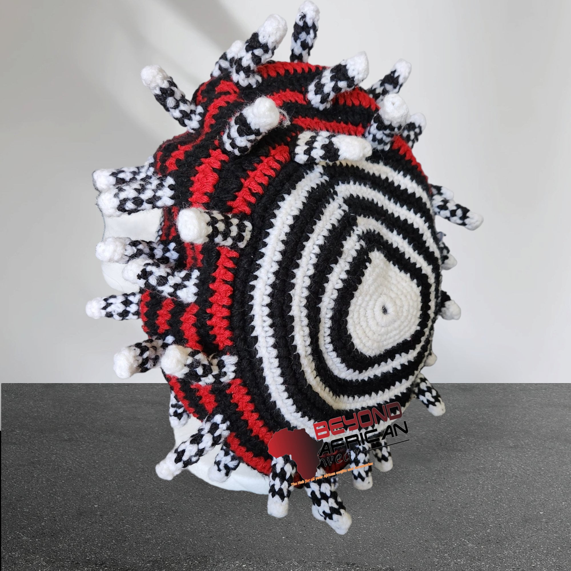 African Fingerlings Cap, Bamenda Toghu Caps, Traditional Hat, African ...