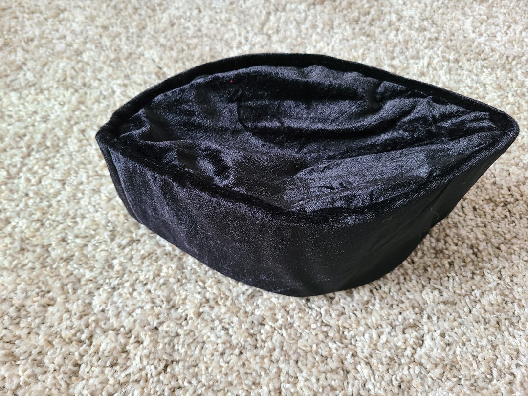 Traditional Men Hats, African Men Native Foldable Velvet Hat Igbo Caps ...