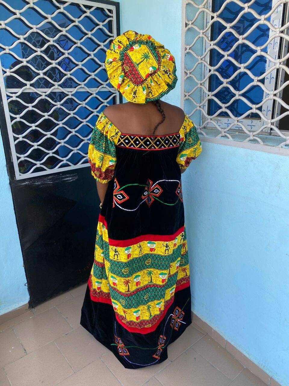 Toghu Kaba Contry Material Dress African Traditional Wear Bamenda ...