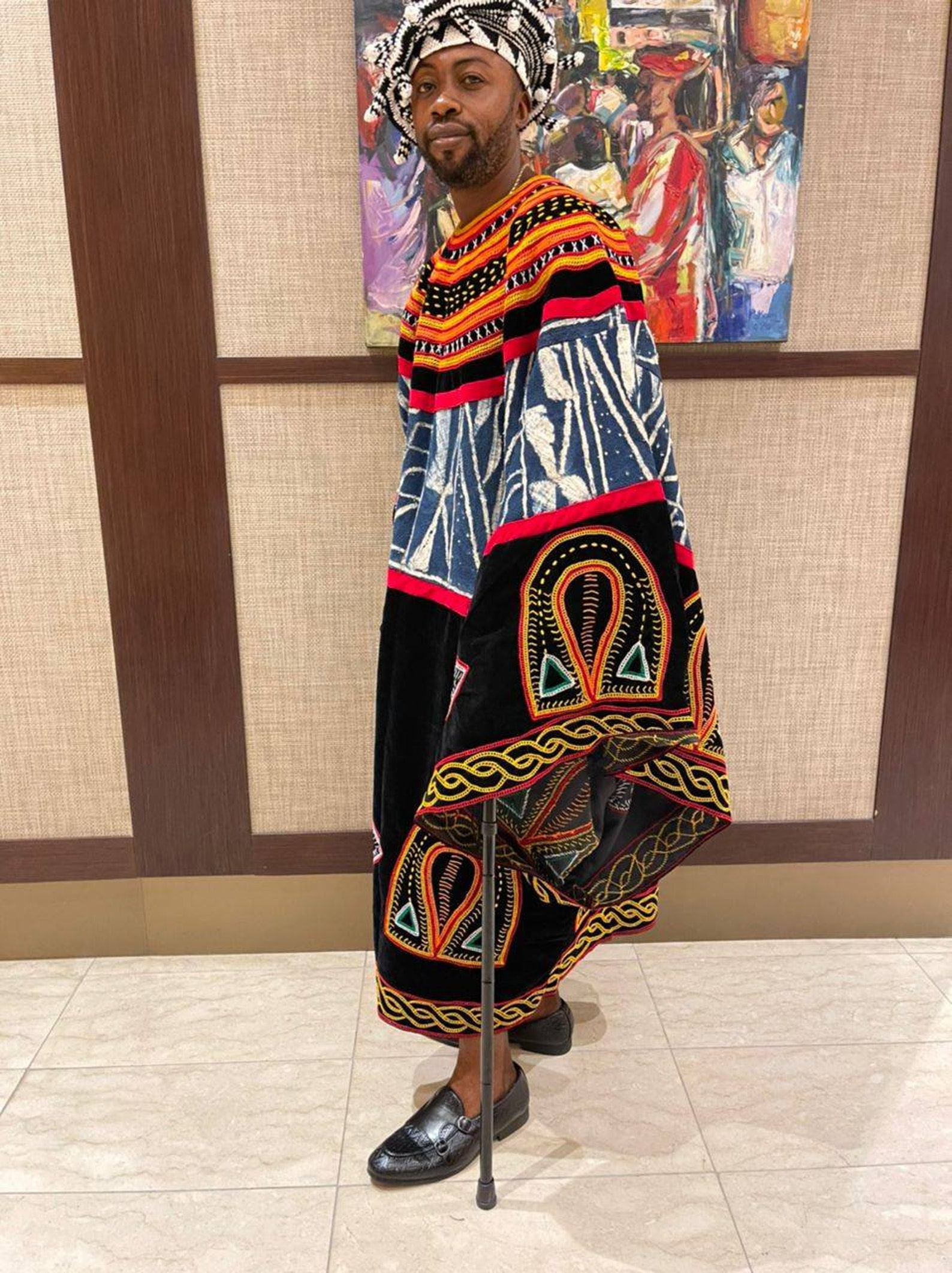 Bamenda Traditional Men's Wear/ Men's Attire/toghu Wear/bamileke Wear ...