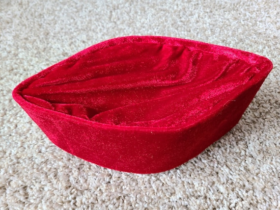 Traditional Men Hats African Men Native Foldable Velvet Hat | Etsy