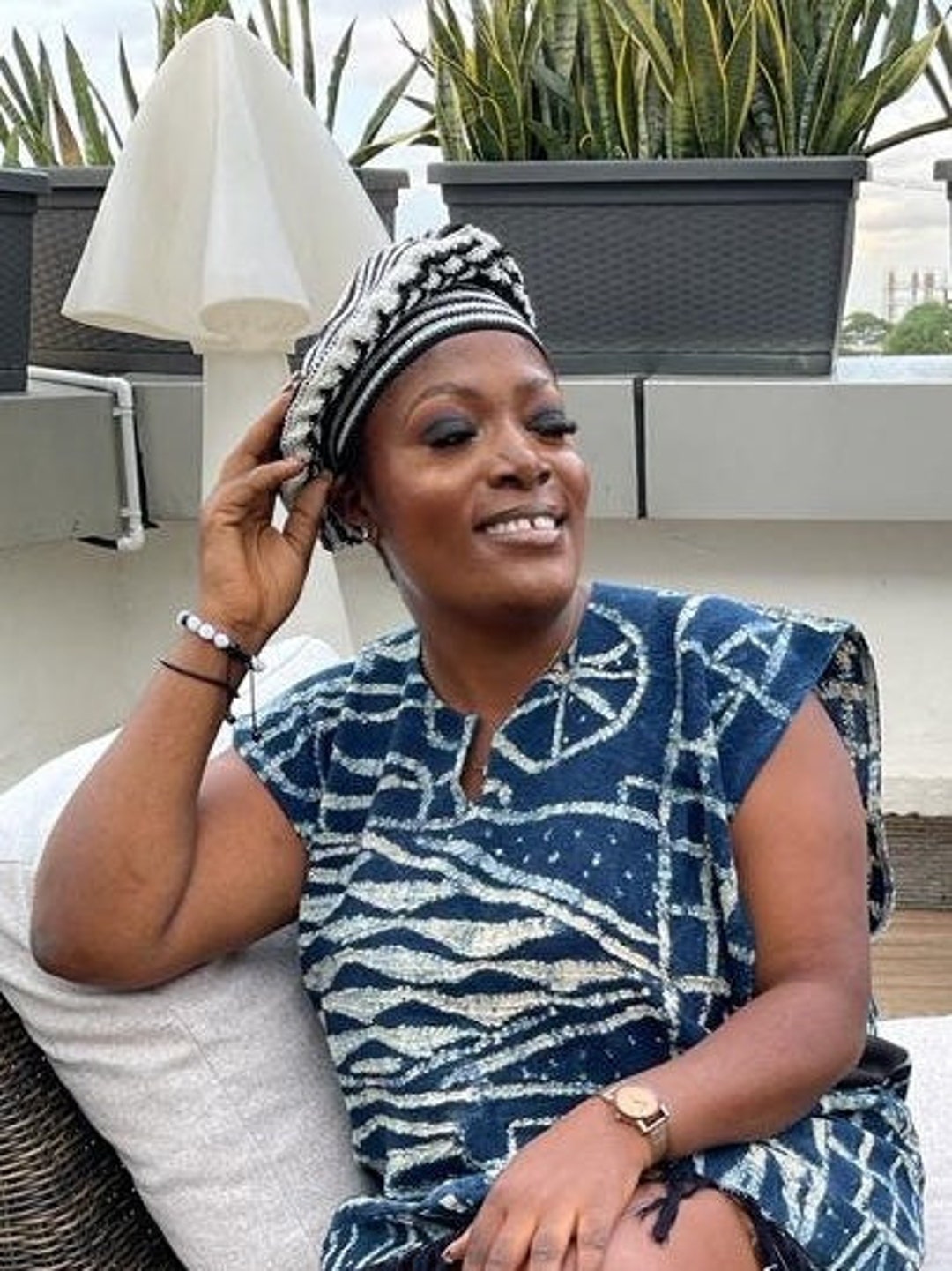 African Cap, Bamenda Toghu Caps, Traditional Hat, African Black and ...