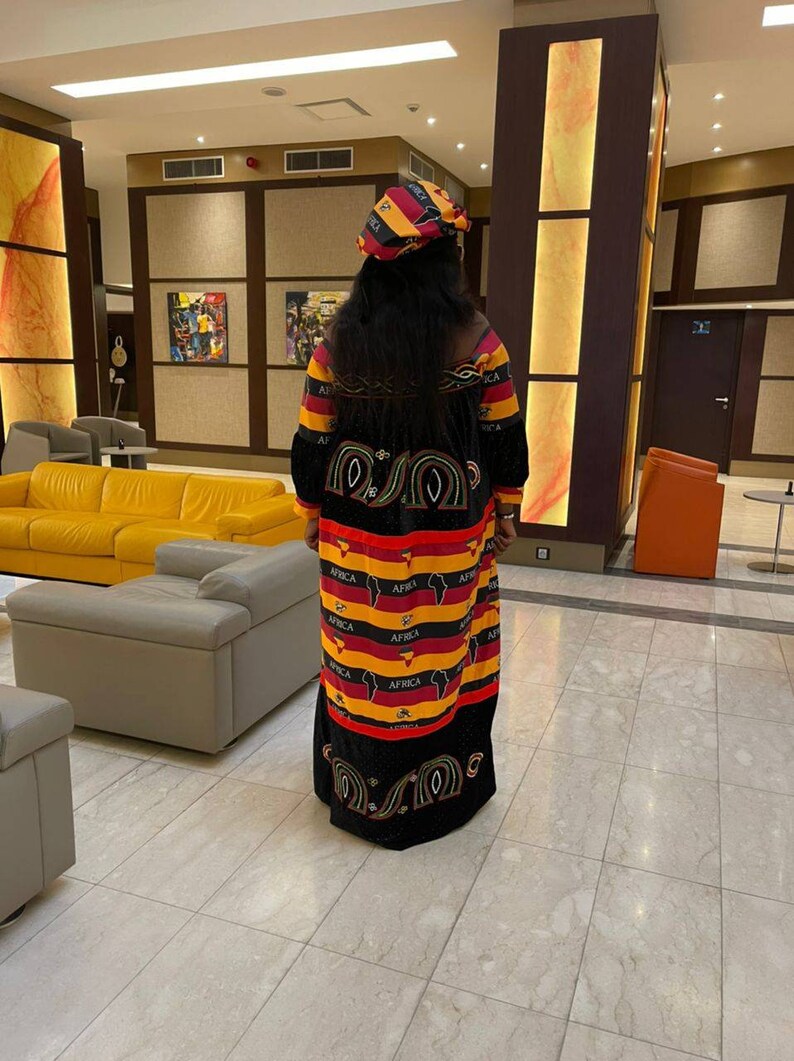 Toghu Kaba Contry Material Dress African Traditional Wear Bamenda ...