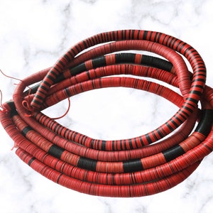 Jigida Disc Beads,vinyl Waistbeads,african Waistbeads,igbo Traditional ...