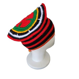 Bamenda Toghu Caps, Traditional Hat, African Multi Color Hats, Costume ...
