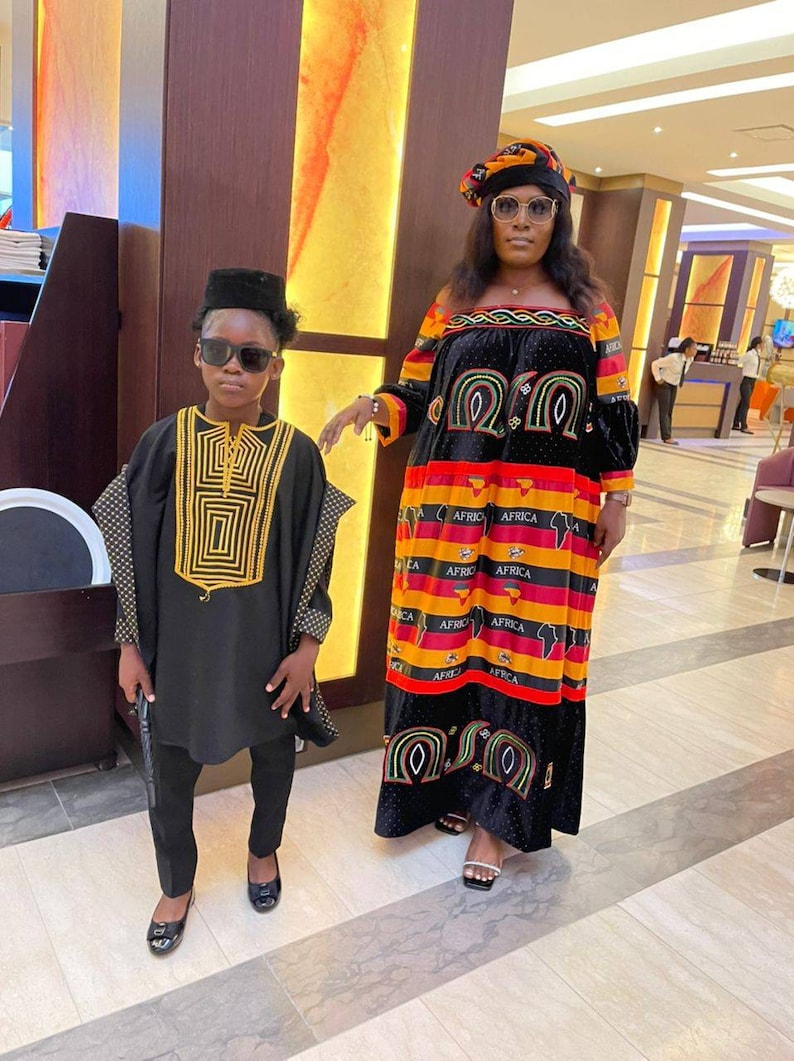 Toghu Kaba Contry Material Dress African Traditional Wear Bamenda ...