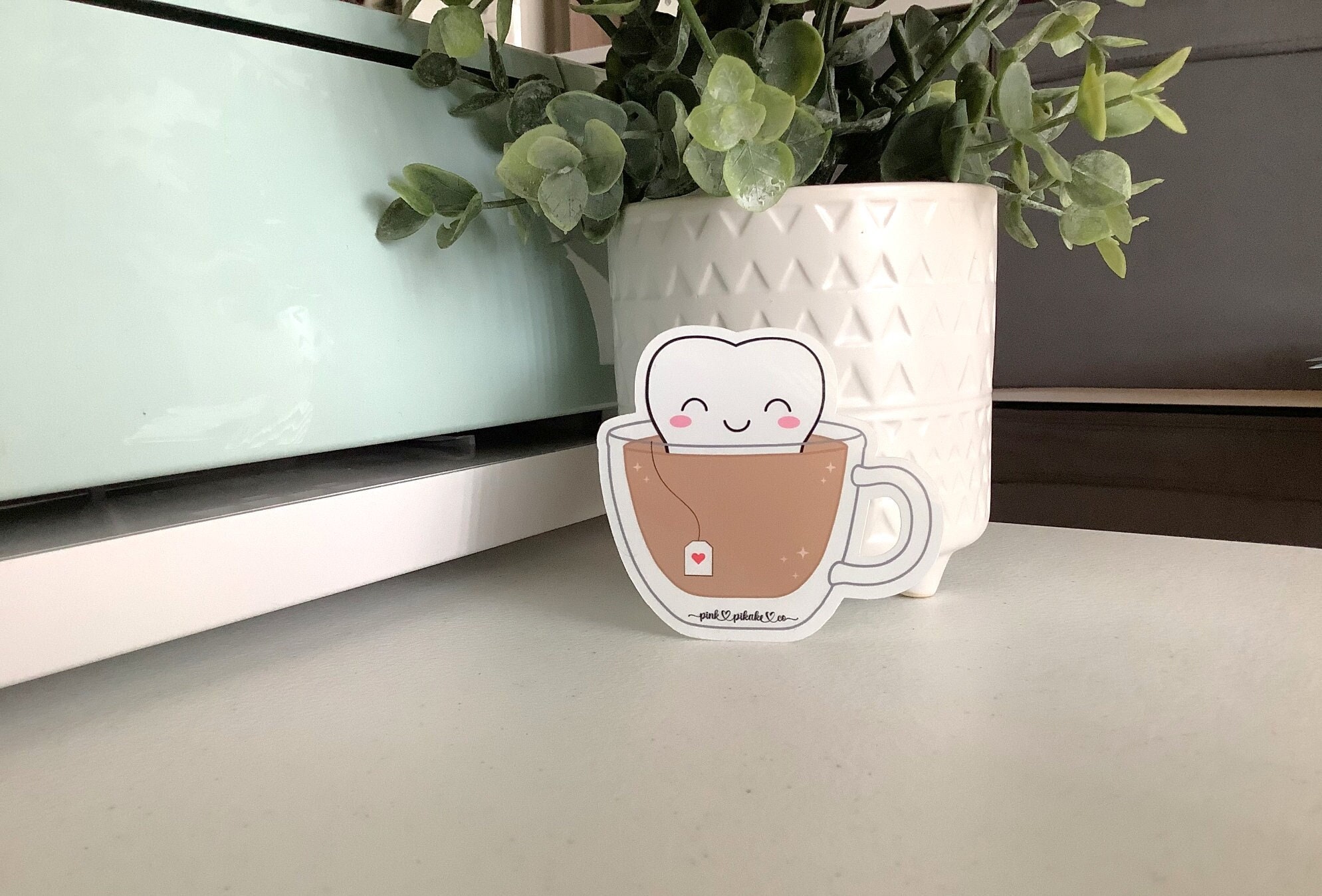 Cu-tea Tooth Sticker, Cute Dental Sticker, Dental Stickers for Loupes ...