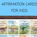 Printable Positive Affirmation Cards Beach Theme, I Am Affirmations, 28 ...