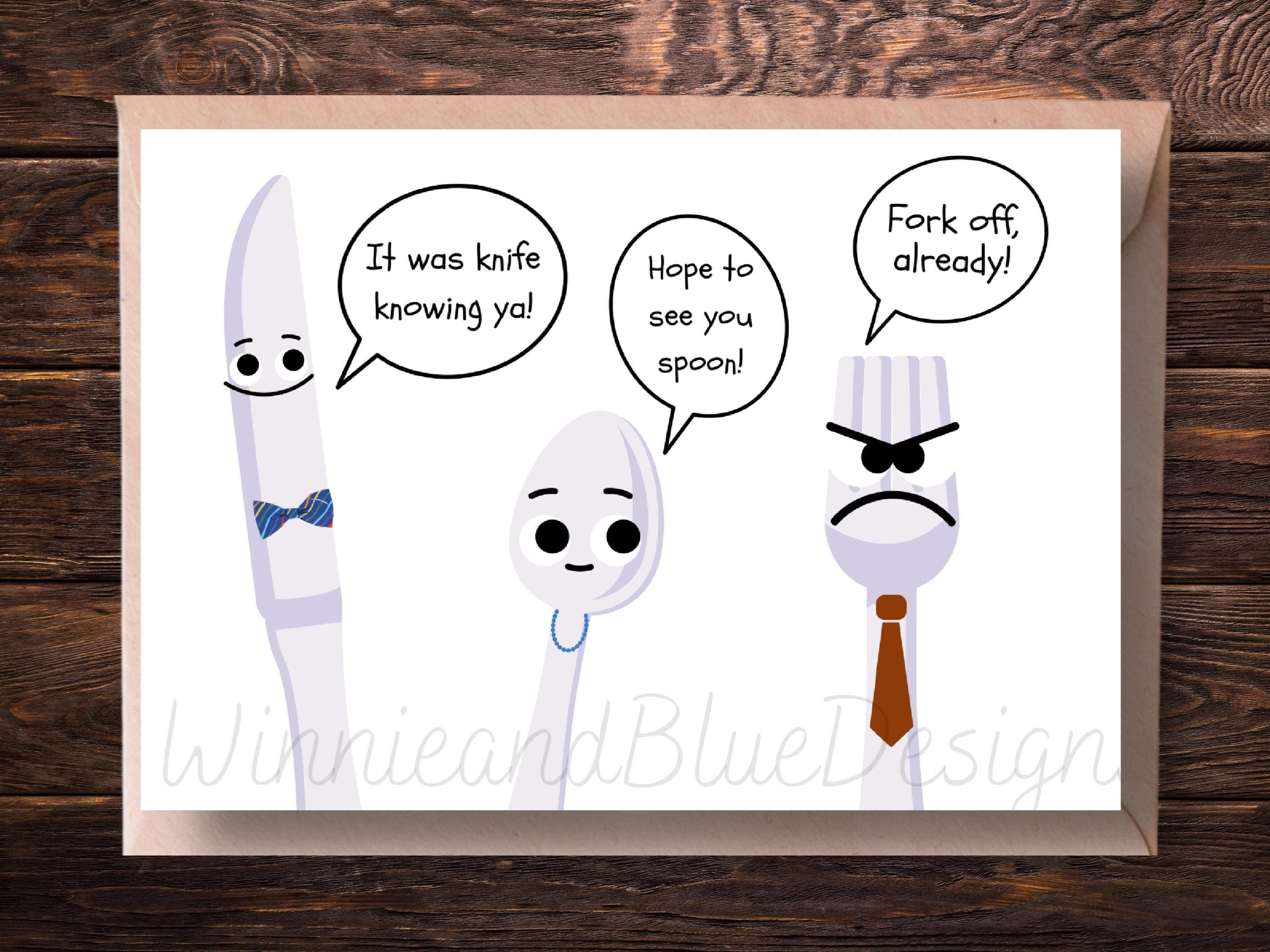 Funny Coworker Goodbye Card Printable, Funny Farewell Card, Funny ...