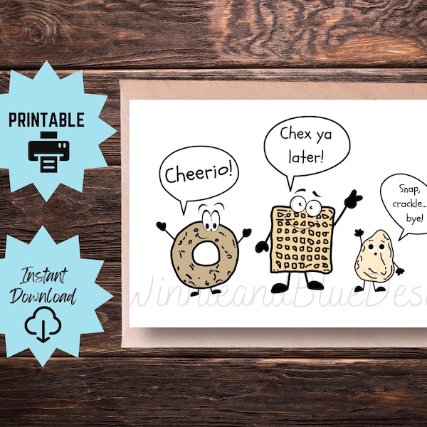 Funny Goodbye Card - Etsy