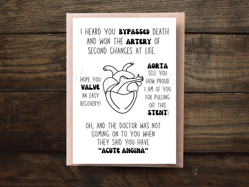 Printable Heart Surgery Recovery Card Surgery Get Well Soon - Etsy Canada