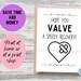 Printable Heart Surgery Card Recovery Get Well Soon Card Hospital Gift ...