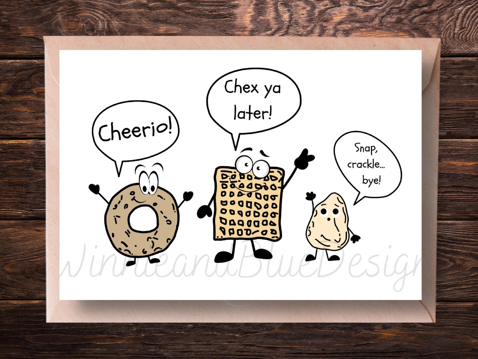 Printable Funny Goodbye Card Cheerio, Funny Retirement Card, Funny ...