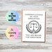 Printable Lawyer Graduation Card: Congratulations Law Degree (PDF) - Etsy