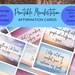 Printable Positive Affirmation Cards Beach Theme, I Am Affirmations, 28 ...
