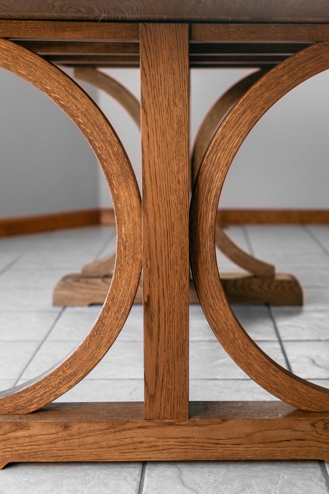 Elegant Farmhouse Dining Table - Etsy