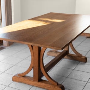 Elegant Farmhouse Dining Table - Etsy