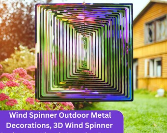 3d Wind Spinner - Etsy