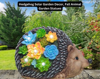 Solar Hedgehog Statue - Etsy