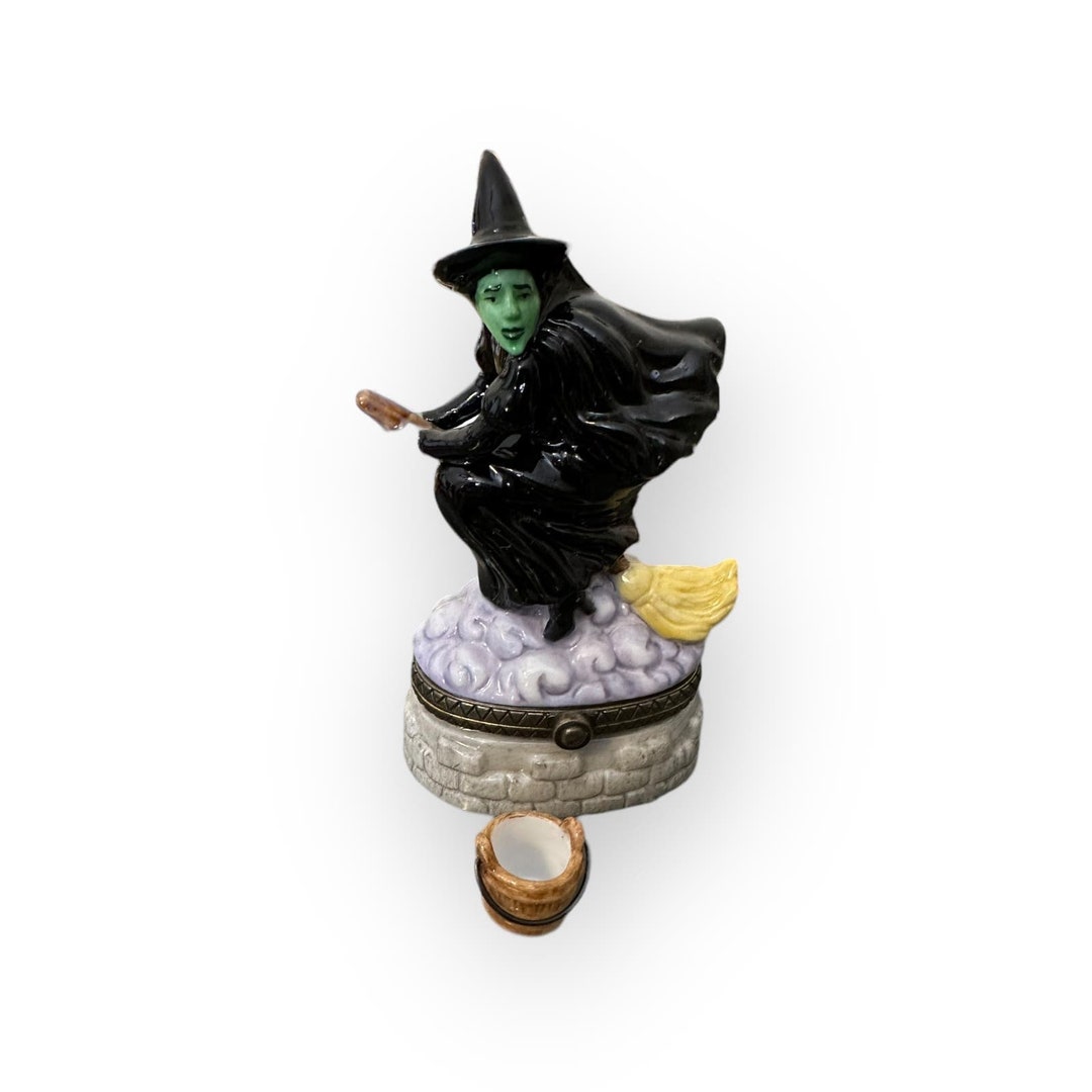 Wizard of Oz Wicked Witch of the West Collectible Hinged Decor Trinket ...
