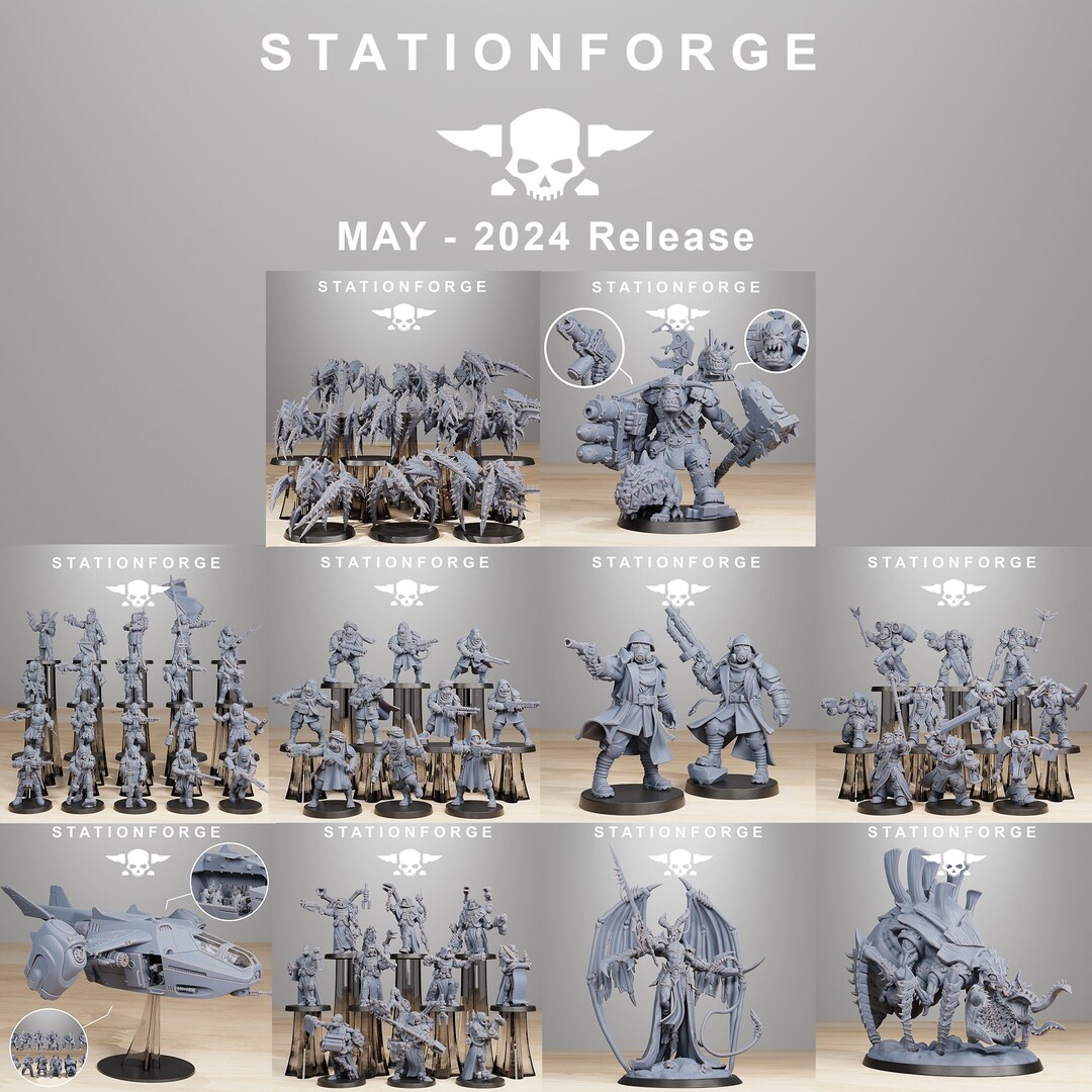 Station Forge Pack (may 2024 ) - Stationforge - Etsy
