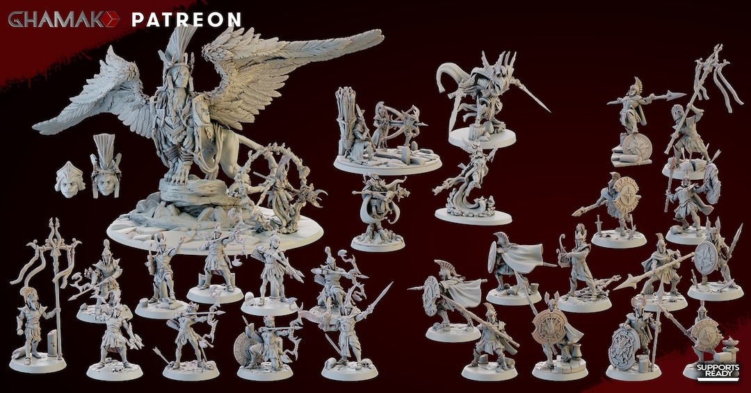 Aerum Elves Faction January 2023 - Ghamk - Fantasy - Table Top Game ...