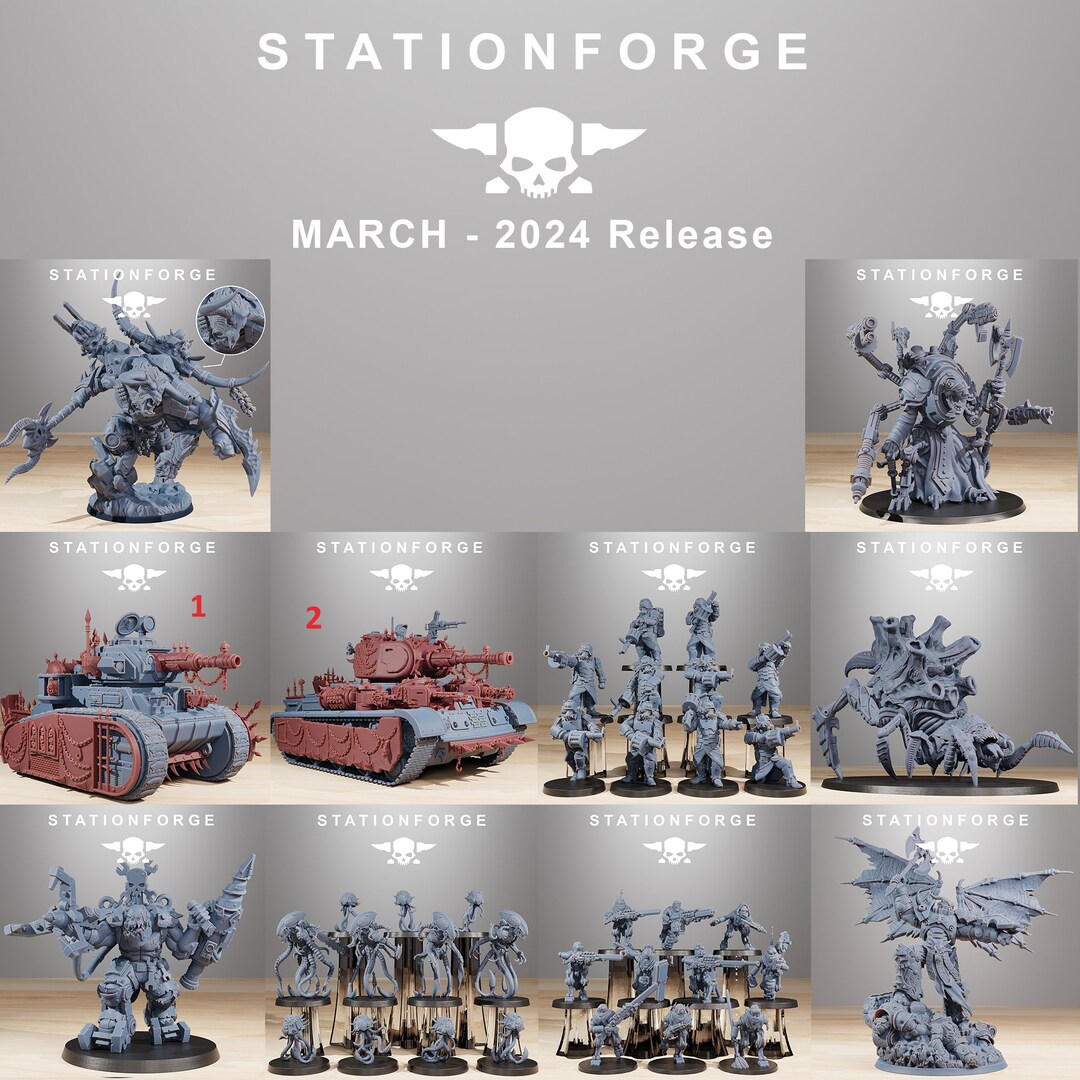 Station Forge Pack (march 2024) - Stationforge - Etsy
