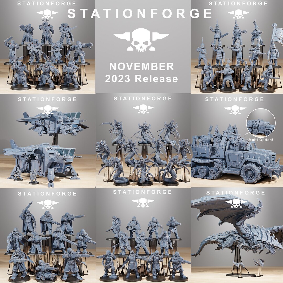 Station Forge Pack (november 2023 ) - Stationforge - Etsy