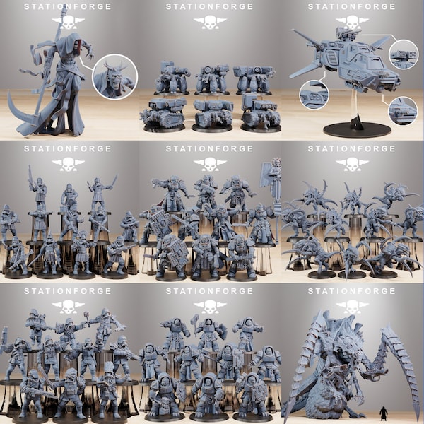 Stationforge Miniatures - Etsy