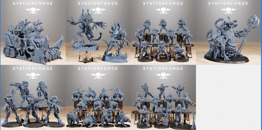 Station Forge Pack (december 2023 ) - Stationforge - Etsy