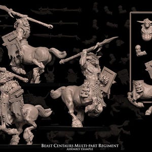 Beast Centaurs Multi-part Regiment - Avatar of War - Fantasy - Table ...