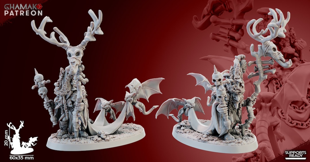 Grakkit the Skullcap King - Ghamak - Fantasy - Table Top Game - Etsy