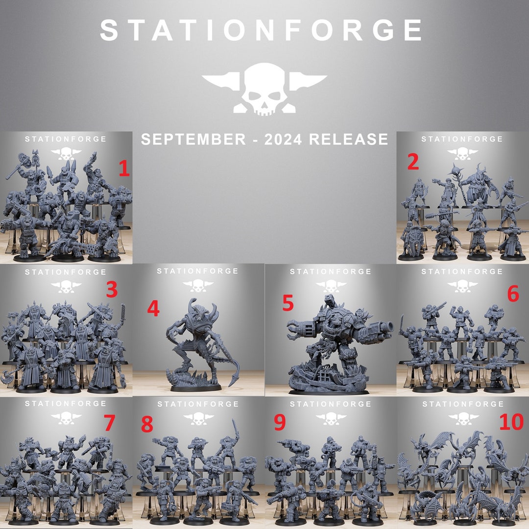 Station Forge Pack (september 2024) - Stationforge - Etsy