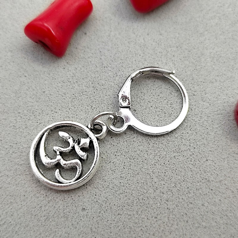 Om Earrings - Etsy