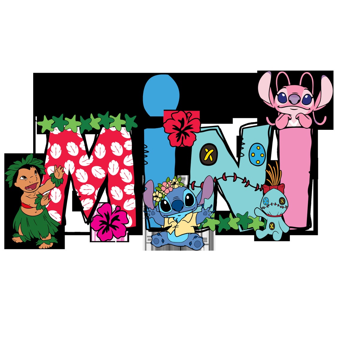 Moana MINI & MAMA PNG Images - Etsy