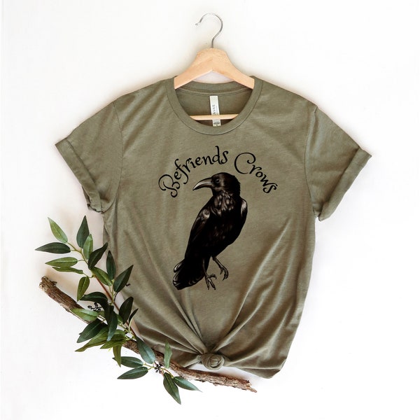 Crow Shirt - Etsy