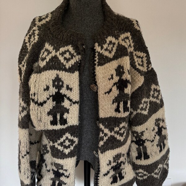 Cowichan Sweater - Etsy