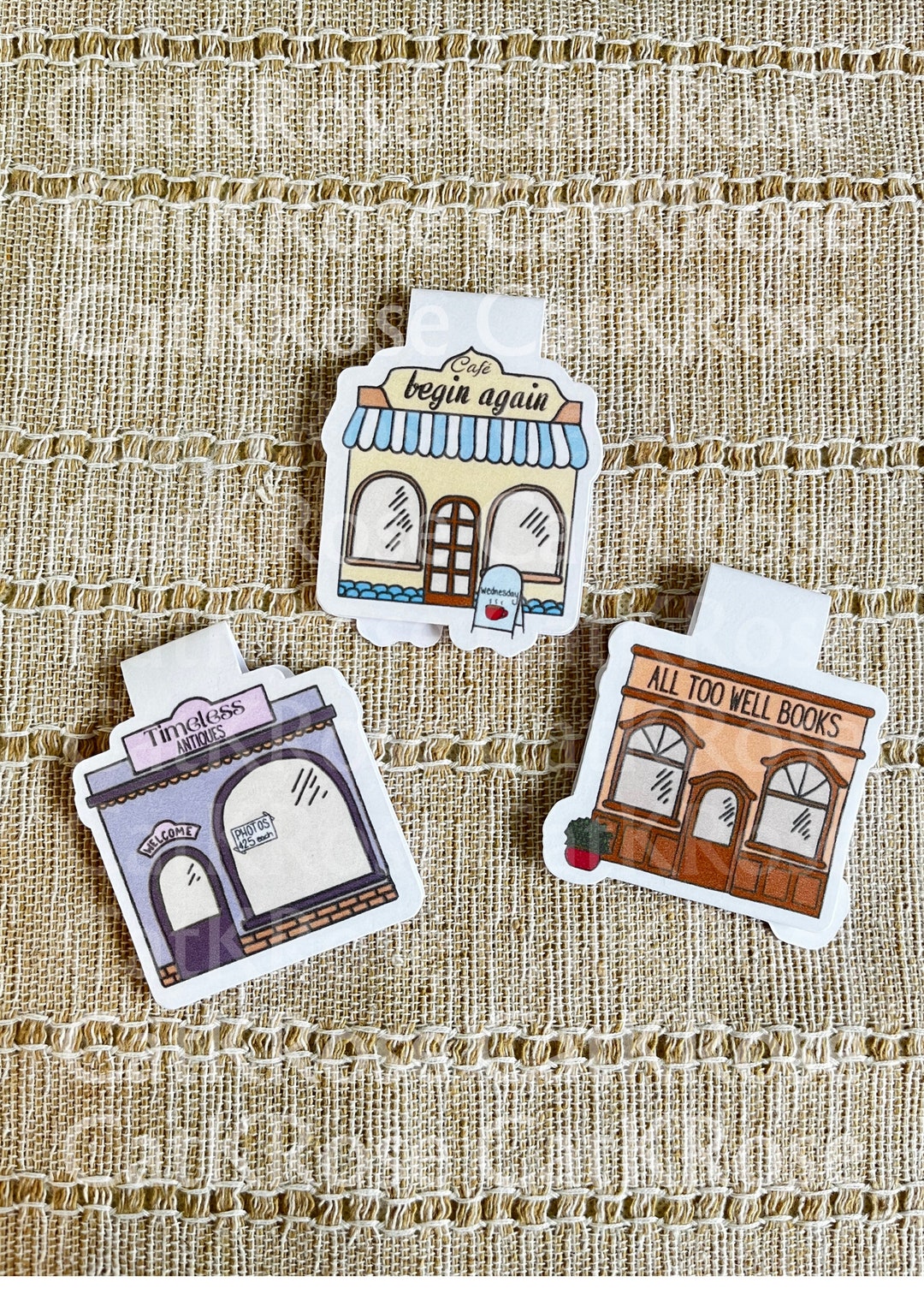 Magnetic Bookmark Storefront - Etsy