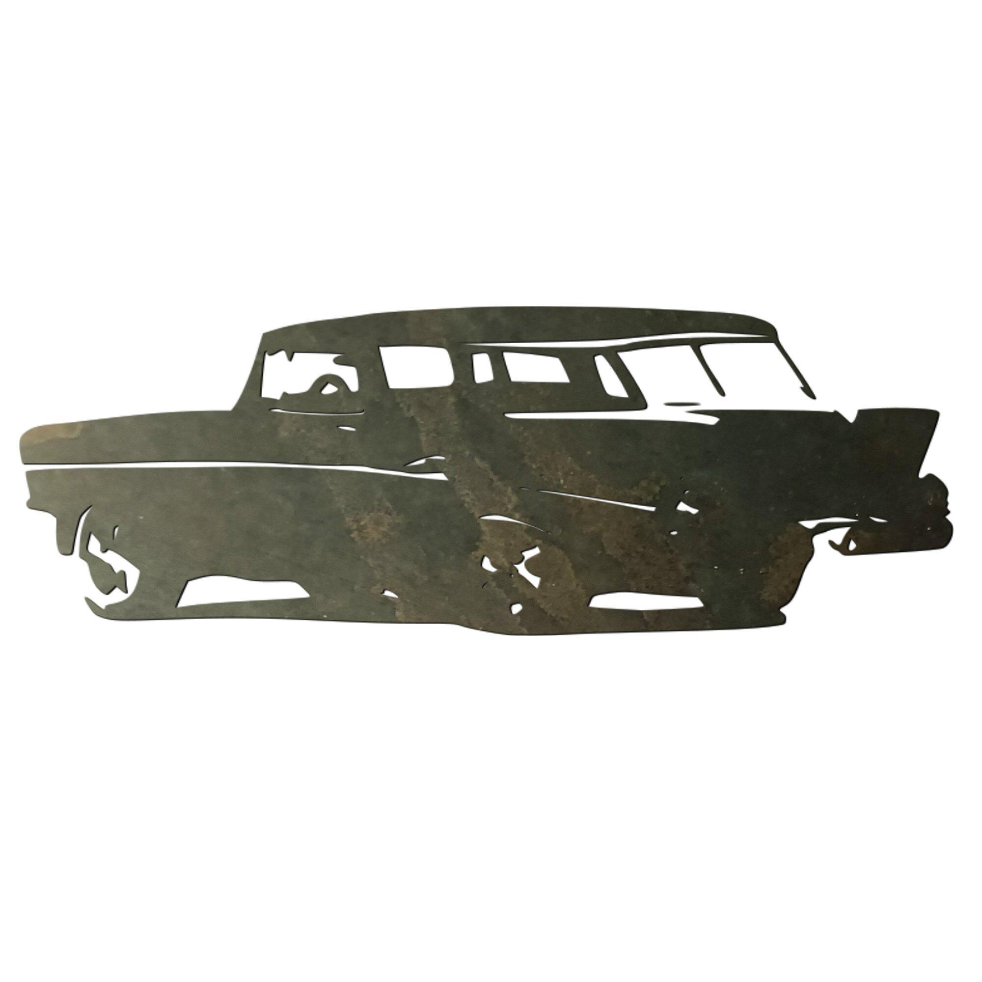 1957 Nomad - Metal Art Wall Décor, Classic, Car, Chevrolet, Nostalgia ...